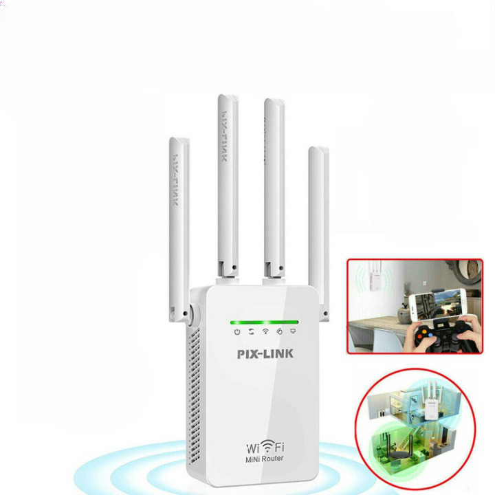 Strong 1200Mbps WiFi Range Extender Repeater Wireless Amplifier Router ...