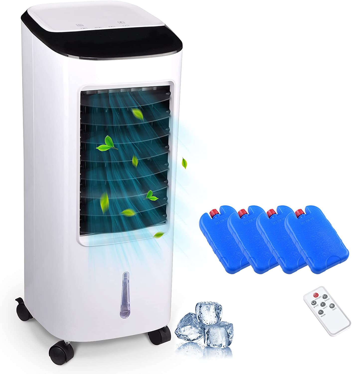 Portable Air Conditioner Stand Up Room Cooler Indoor AC Unit Remote Co ...
