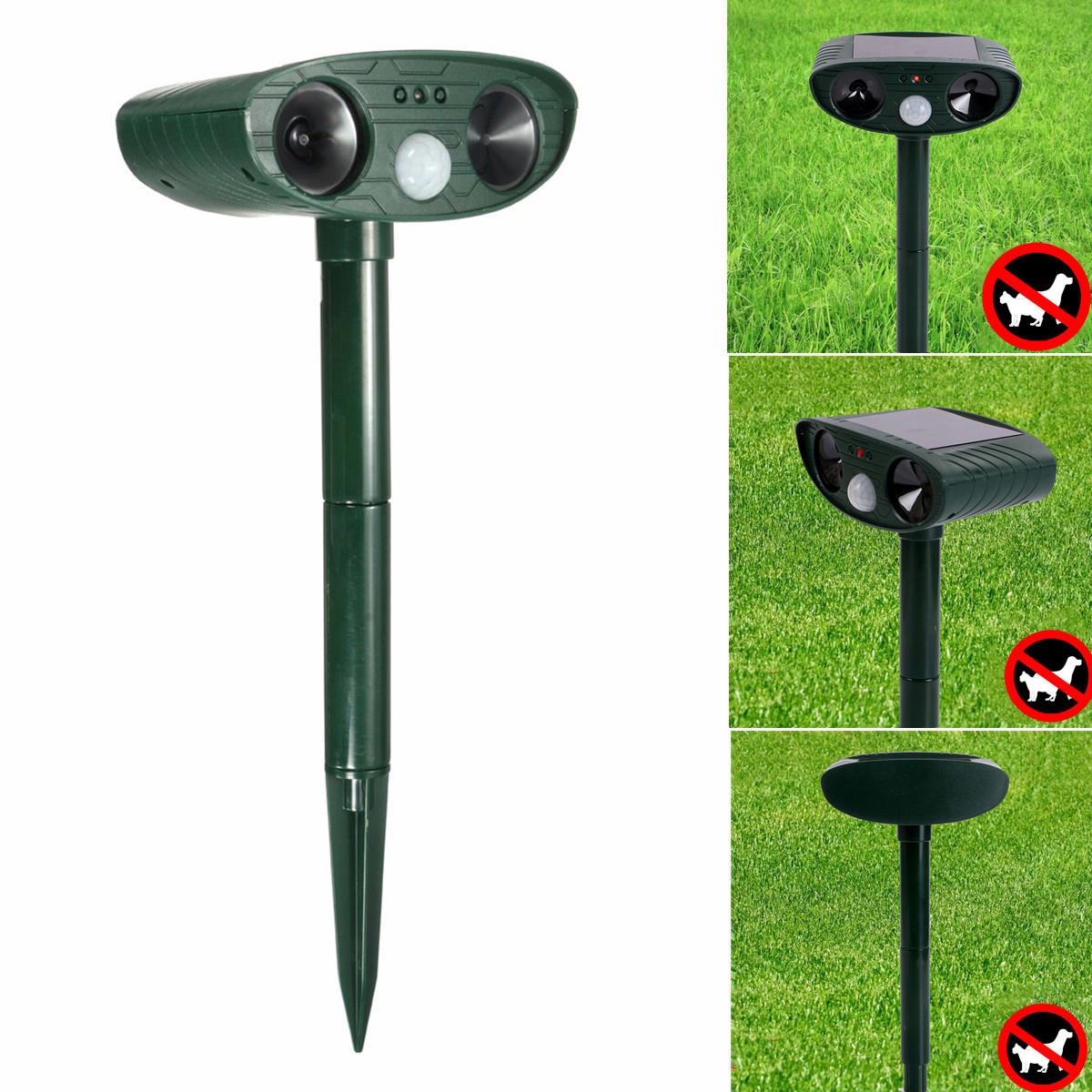 Solar Powered Ultrasonic Raccoon Repeller, Natural Detterent Pests & A ...