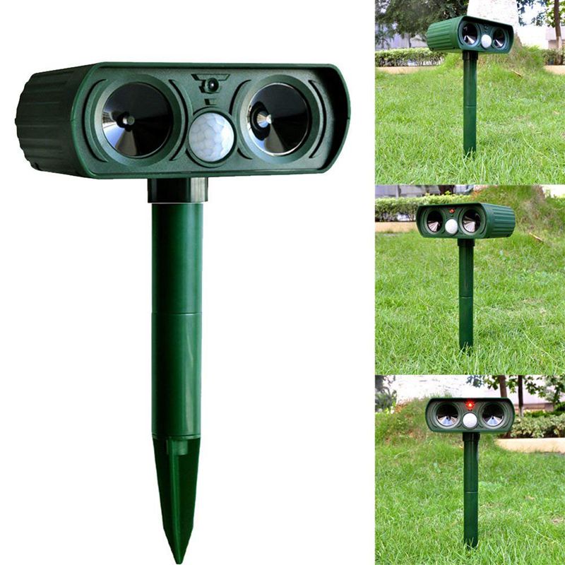 Ultrasonic Woodpecker Repeller deterrent PACK of 2 - Solar Powered - G ...