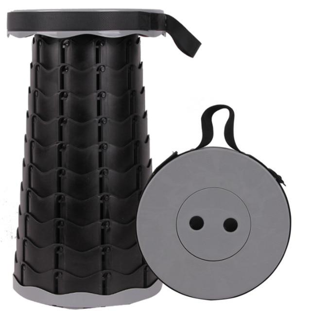 Telescopic Folding Stool Heavy Duty Portable – KIBBIX